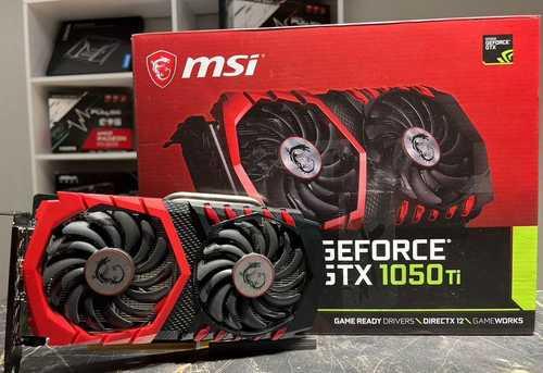 Видеокарта GTX 1050ti 4gb MSI Gaming X идеал