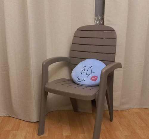 Кресло "Прованс" мокко, 58 х 46,5 х 90 см, пластик