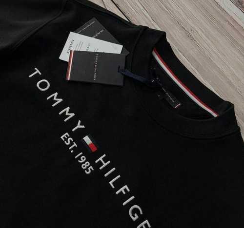 Свитшот Tommy Hilfiger 1985 черный