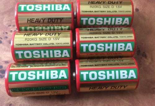 Батарейки Toshiba R20kg