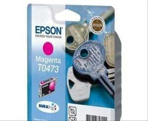 Картридж Epson T0473 Magenta C13T04734A10