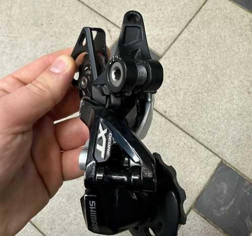 Задний переключатель shimano deore XT M781