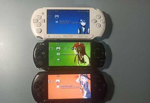 Psp 3000 and street white/black