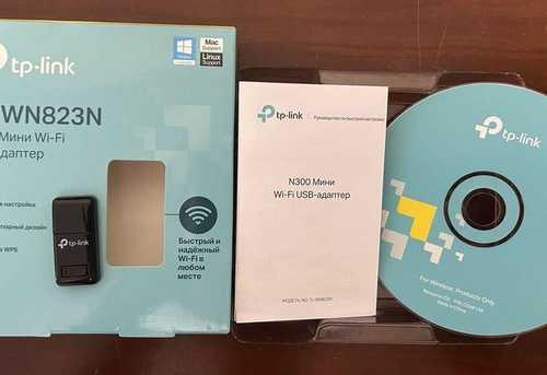 Мини WI-FI USB-адаптер tp-link TL-WN823N