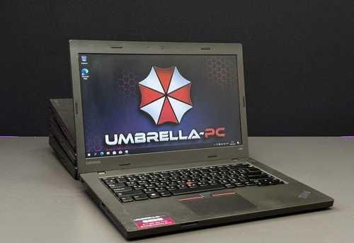 14" Lenovo ThinkPad L460, 256 ГБ, Core i5-6300U, RAM 8 ГБ, Intel HD Graphics 520