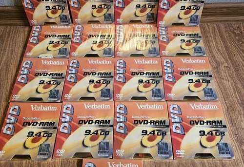 Verbatim DVD-RAM диски 9.4 GB