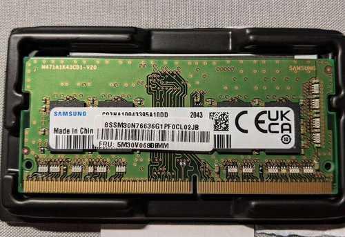 Озу Samsung 8GB DDR4 2400MHz SO-dimm