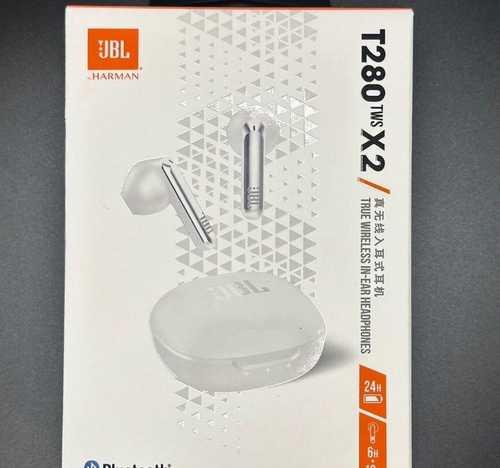 Беспроводные наушники jbl T280 TWS X2 оригинал