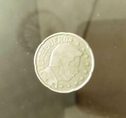 Монета 20 Euro cent Letzebuerg