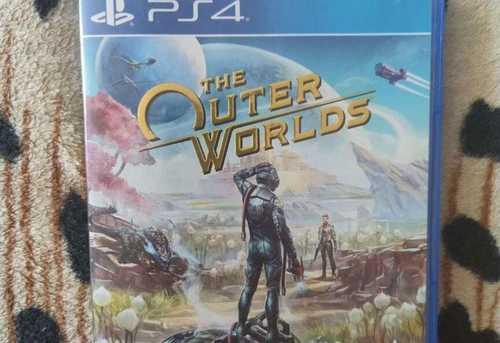 Игра для приставок ps4 the Outer Worlds