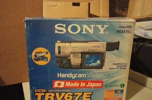 Видеокамера sony Handycam CCD-TRV67E с кассетами