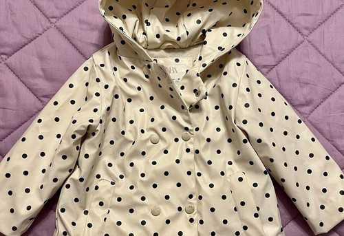Плащ куртка для девочки zara 86р