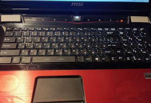 Ноутбук msi GT70