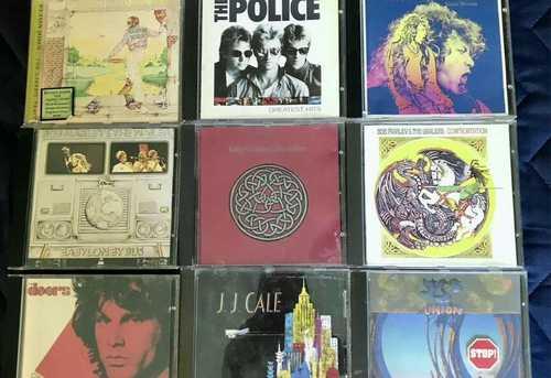 Фирменные CD: The Police, Bob Marley и др