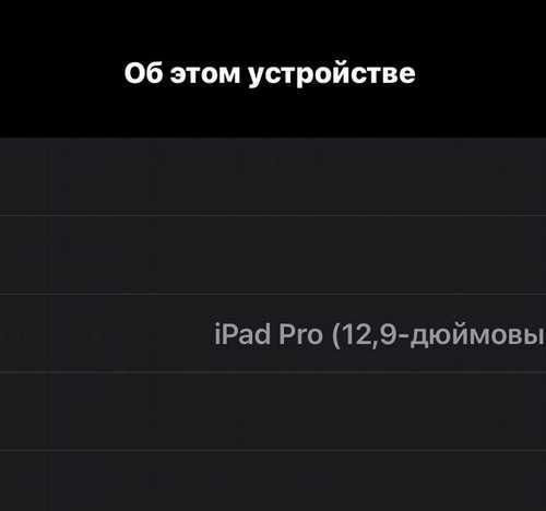 iPad Pro 12.9 3-го поколения 1Тб с LTE