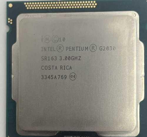 Процессор 1155 Pentium G2030