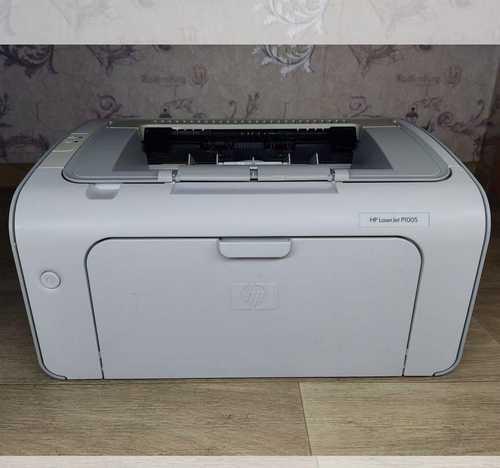 Принтер лазерный HP LaserJet P1005 (2) пробег 4691