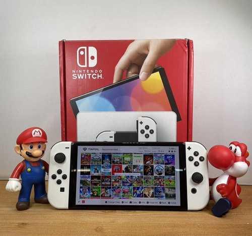 Новые прошитые Nintendo switch oled / lite