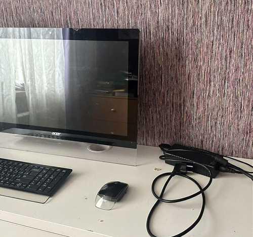 Компьютер acer беспроводная клавиатура, мышь