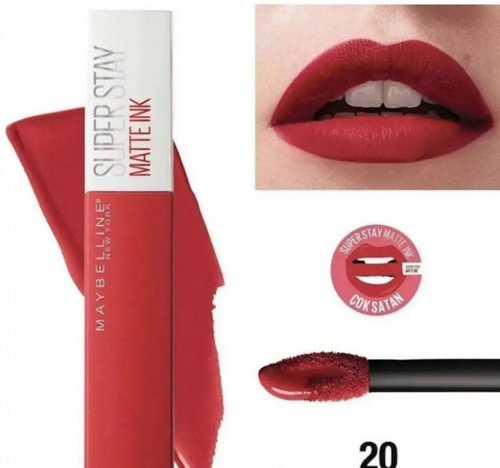 Помада Maybelline Super Stay Matte 20