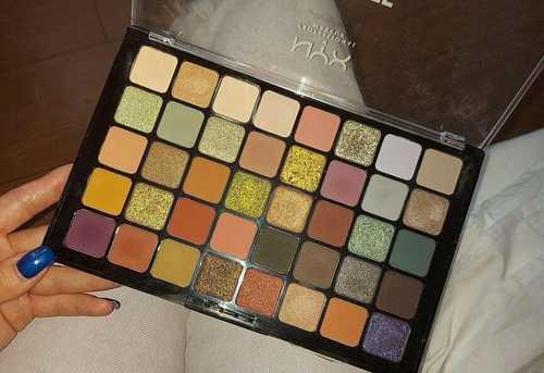 Палетка теней nyx ultimate utopia 40 цветов
