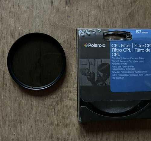 Поляризационный фильтр 67мм Polaroid CPL filter