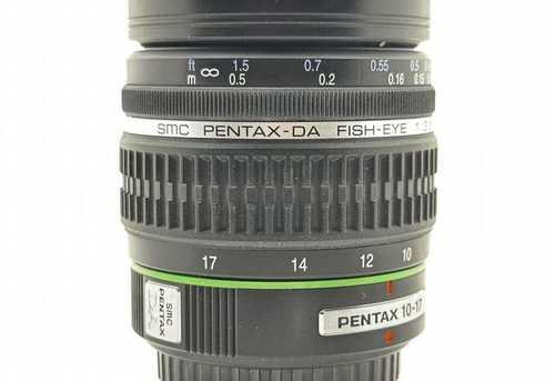 SMC Pentax-DA fish-eye f/3.5-4.5 10-17mm ED (IF)
