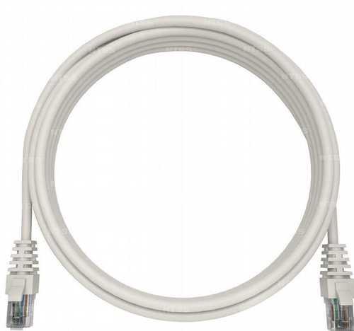 Патч-корд RJ45/8P8C, T568B UTP 5e кат. литой 1м