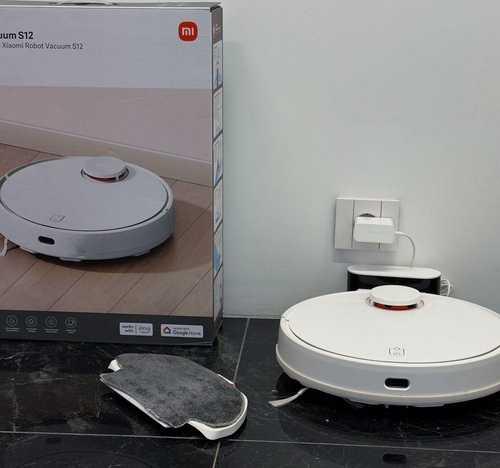 Робот-пылесос Xiaomi Robot Vacuum S12 EU бу