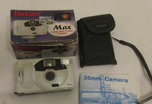 Rekam-max - плёночный фотоаппарат-мыльница