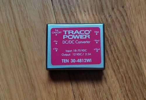 Преобразователь DC/DC traco power ten 30-4812WI