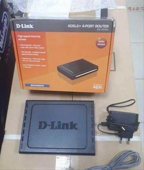 Маршрутизатор D-link DSL-2540U