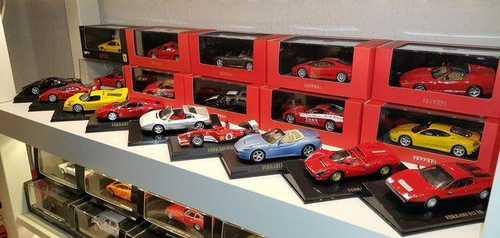 Ferrari Collection модели в масштабе 1:43