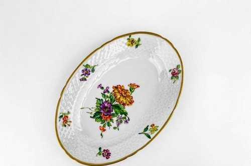 Антикварная тарелка, Дания, фарфор, 1915-1947 гг