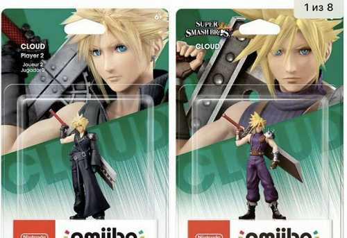 Amiibo Cloud 1,2 Super Smash Bros Collection, новы