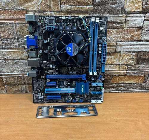 Комплект Asus P8H77-M LE i5-3450 Кулер LGA 1155