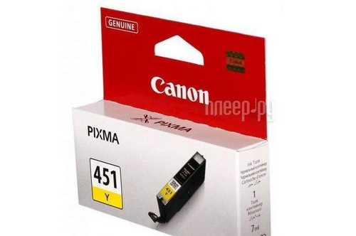 Canon CLI-451Y Yellow 6526b001