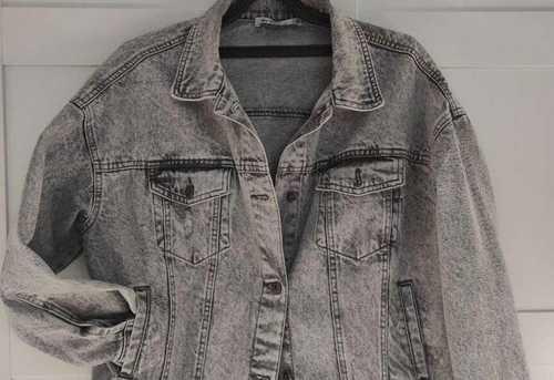 Джинсовая куртка джинсовка женская М (46)