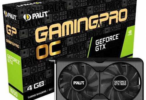 Видеокарта Palit GeForce GTX 1650 Gaming Pro OC, 4