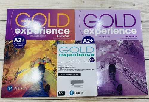 Gold experience A2+ учебн-рт-код доступа