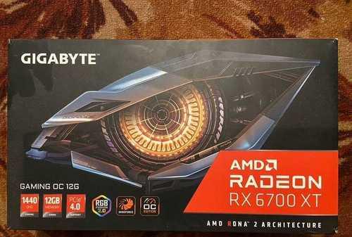 Видеокарта Amd radeon 6700xt 12gbGigabyte гарантия