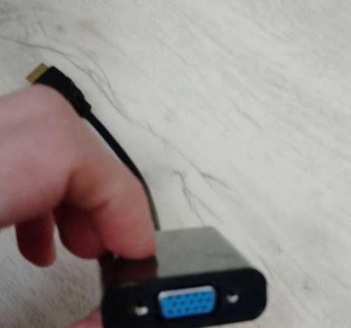 Переходник hdmi vga