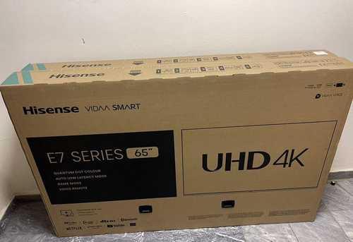 Телевизор Hisense 65e7hq (новый)