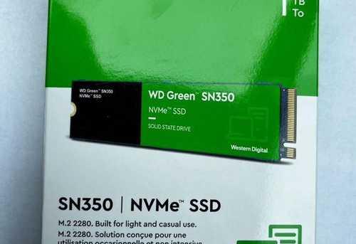Новый SSD WD Green 1 Tb
