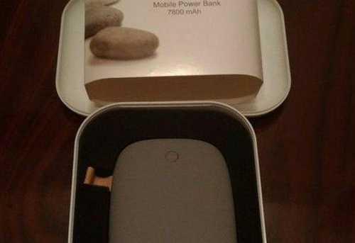 Новый Power Bank Pebble 7800 mAh внешний аккумулят