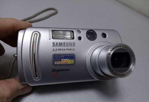 Samsung Digimax V3 редкая винтажная фотокамера