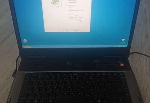 15" ASUS A3500L, 60 ГБ, Celeron M 340, RAM 1 ГБ, Intel Extreme Graphics