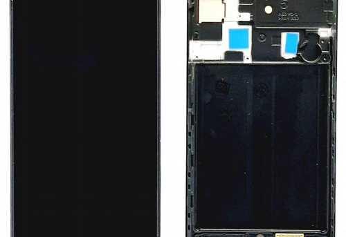 Дисплей с тачскрином для Samsung A50 (A505F) в рам