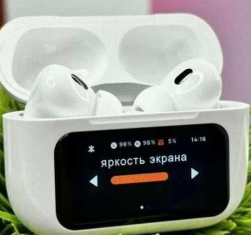 Airpods pro 2 с экраном "гарантия"