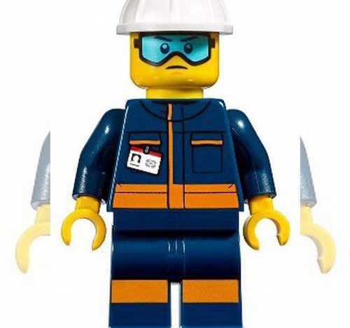 Минифигурка Lego Ground Crew Technician - Male ct